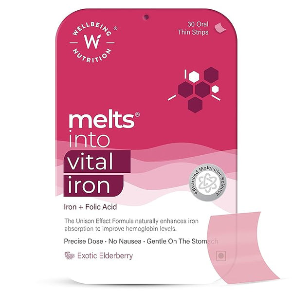 Wellbeing Nutrition Melts® Vital Iron – Beyondsupps